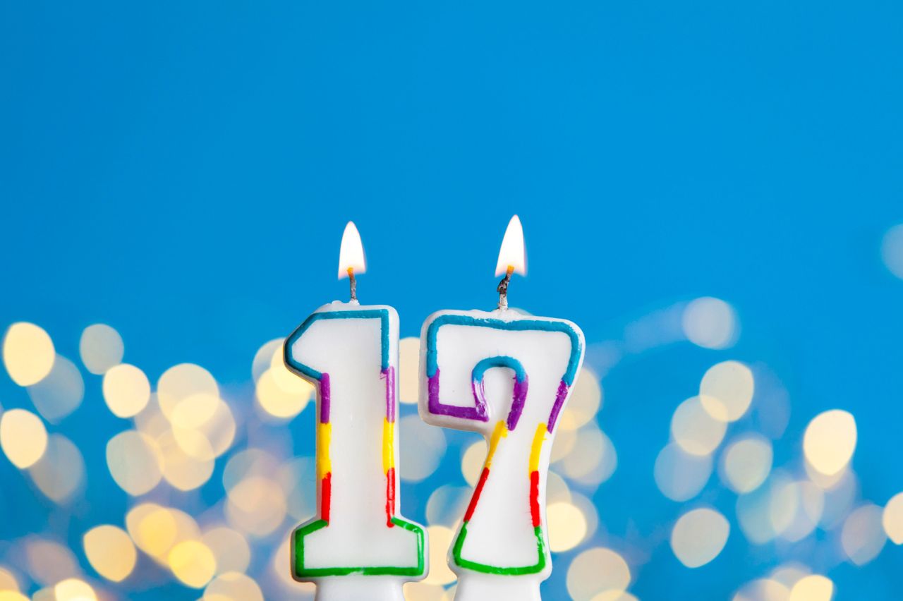 89 Best 17th Birthday Wishes - Green In May